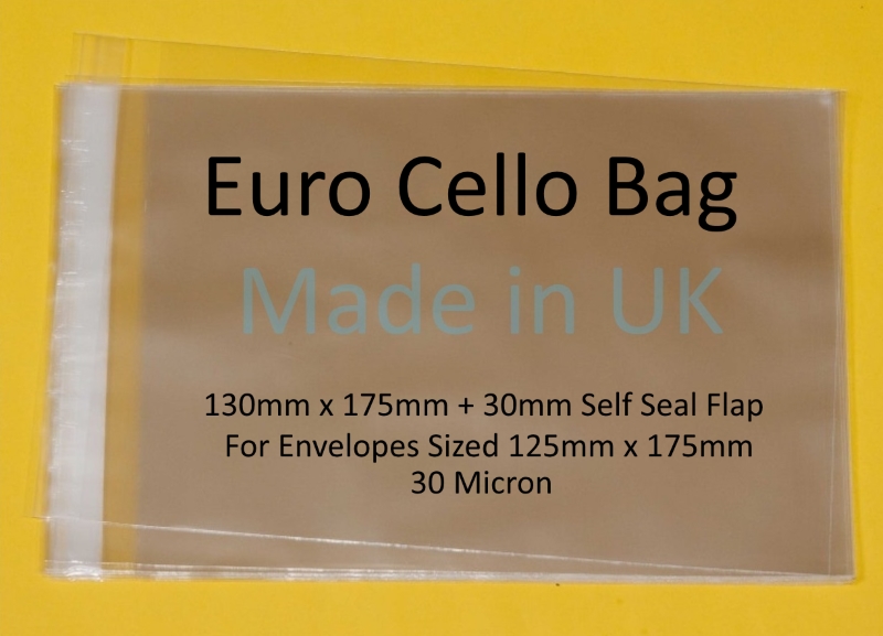 Card Sized Cello Bags - CelloWholesale