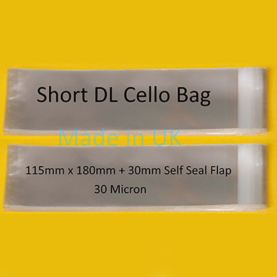 Card Sized Cello Bags - CelloWholesale